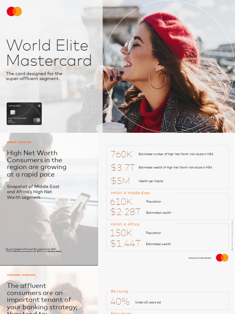 Mastercard World Elite | PDF | Master Card | Wealth