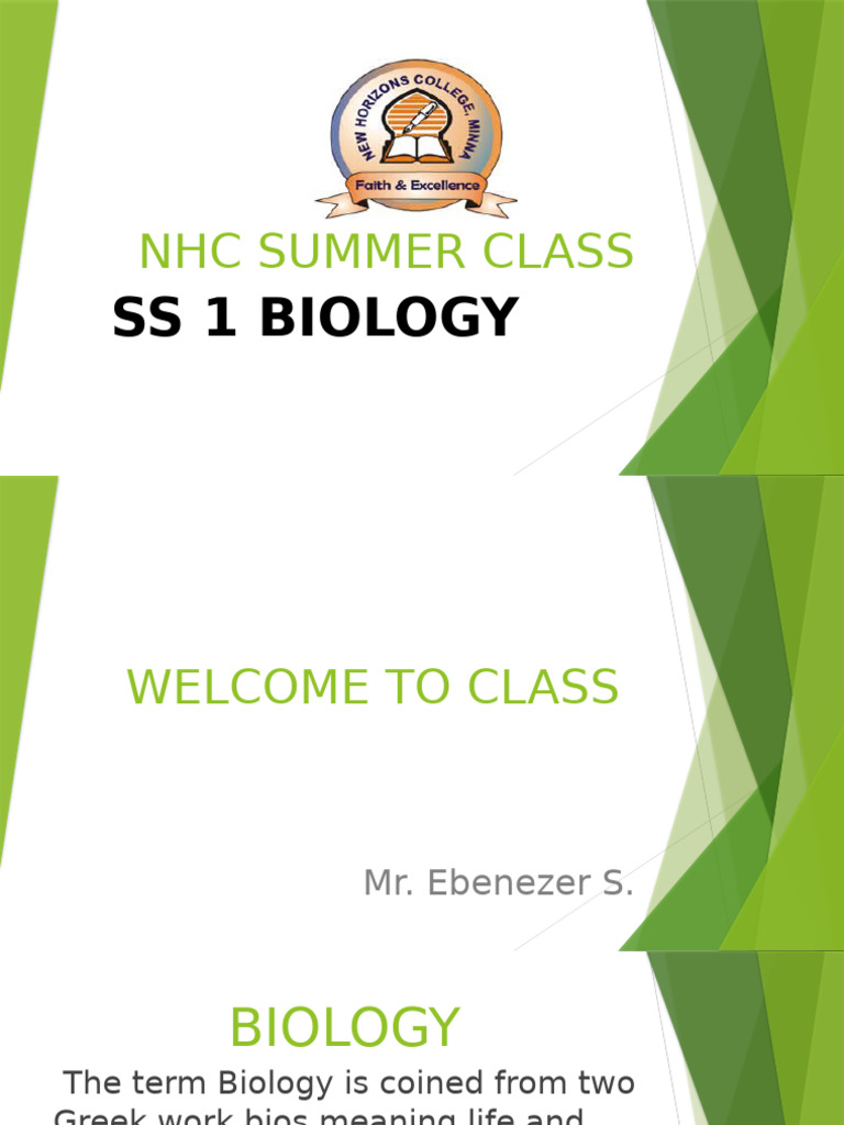 NHC Summer Class | PDF | Biology | Life