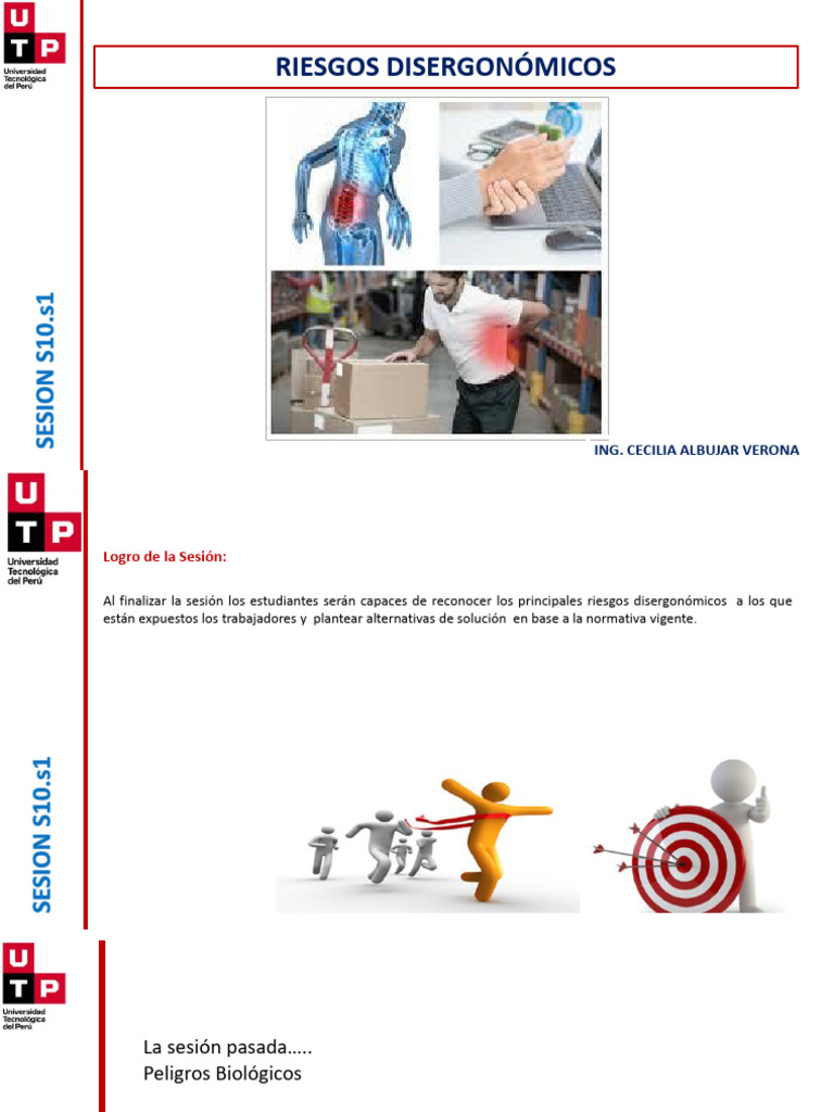 s10 - s1 Riesgos Disergonomicos | PDF