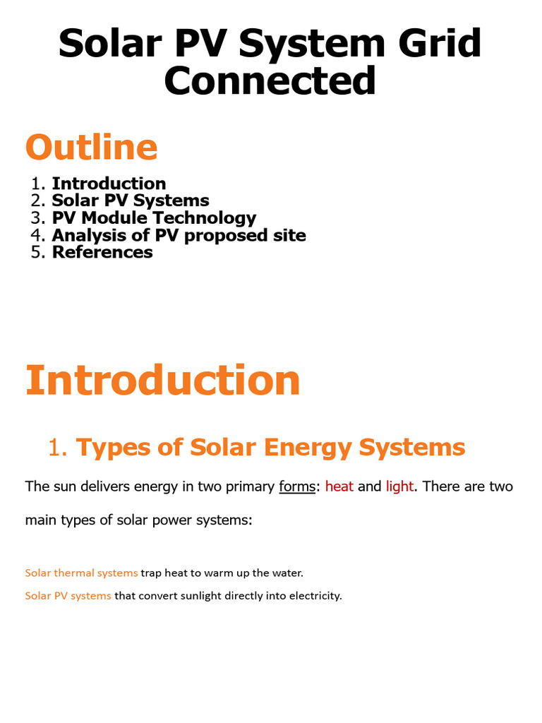 Solar PV Grid Connected 1741434320 | PDF | Photovoltaic System ...