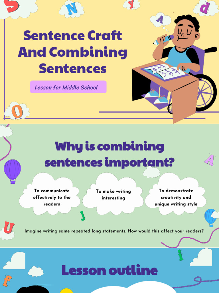 Mastering Sentence Combining Techniques | PDF | Grammar | Language ...