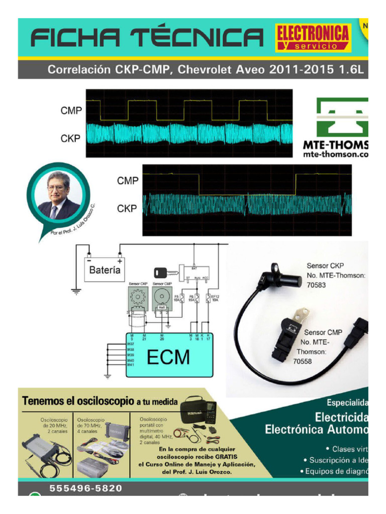 CKP CMP Aveo 2016 | PDF