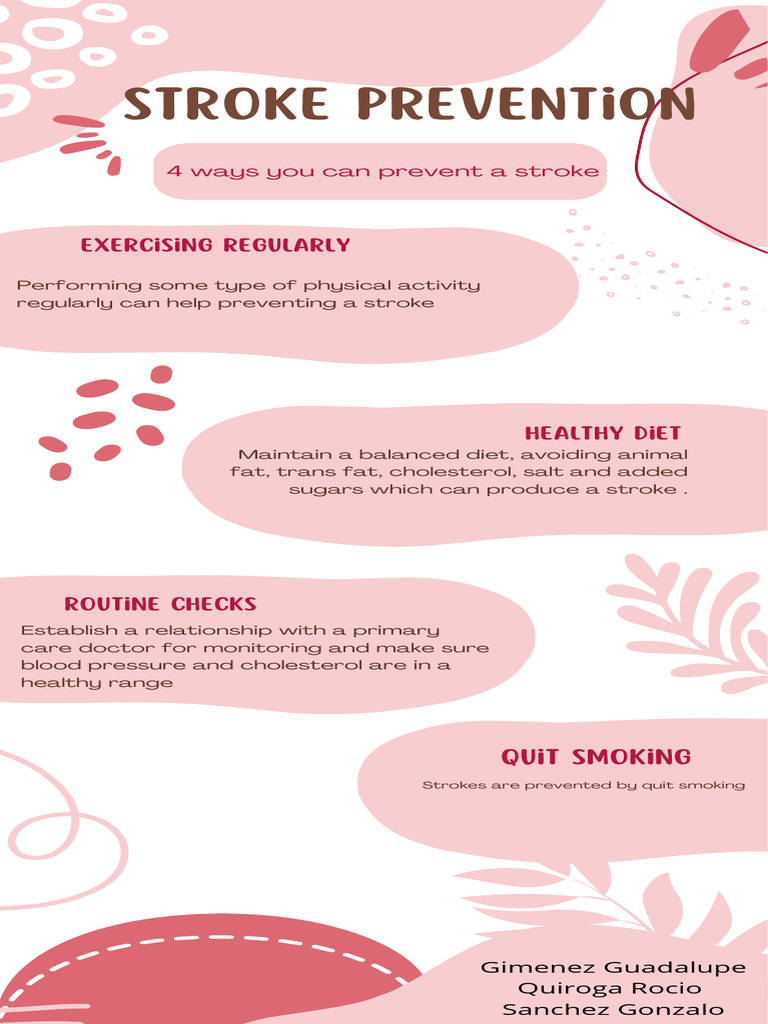 4 Effective Stroke Prevention Tips | PDF