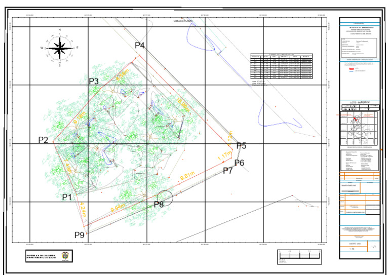 0104 Plano Topografico | PDF