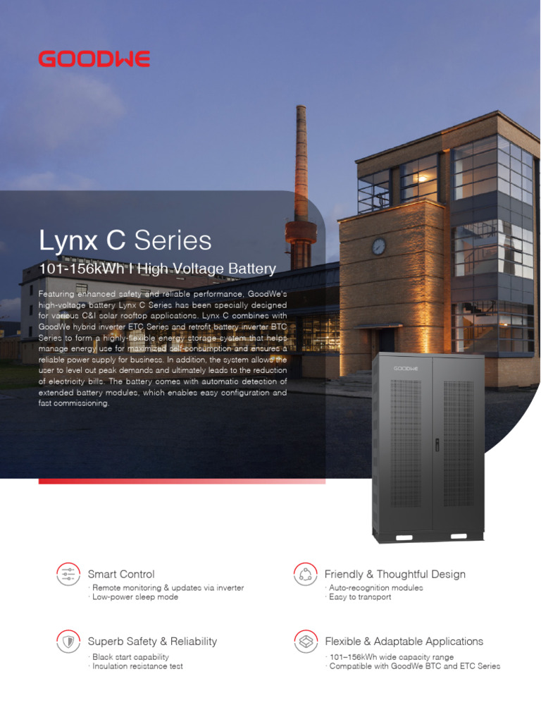GW - Lynx C Series - Datasheet-EN | PDF | Solar Panel | Sustainable Energy