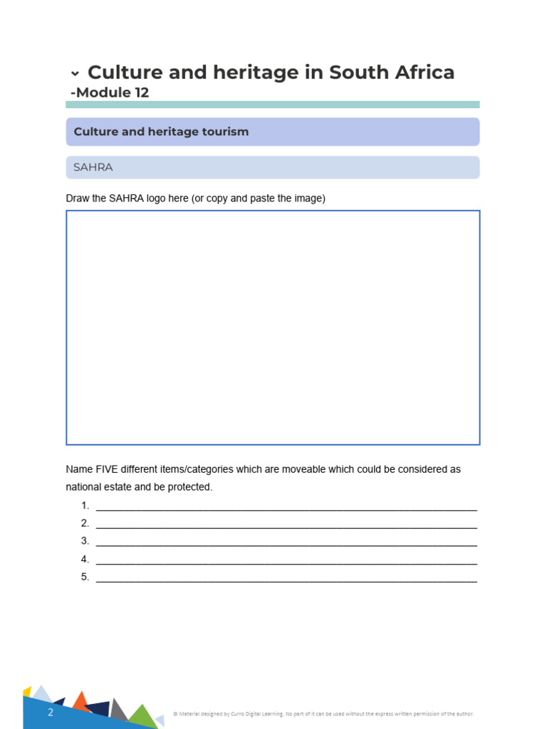 Gr11 Workbook Module 12 | PDF | Cultural Education