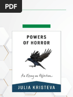 Kristeva, J. (1982) - Powers of Horror - An Essay On Abjection. | PDF