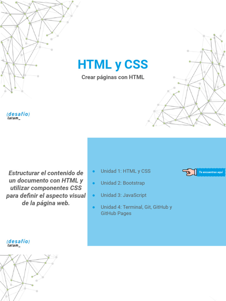 Presentación - Crear Páginas Con HTML | PDF | HTML | Red mundial