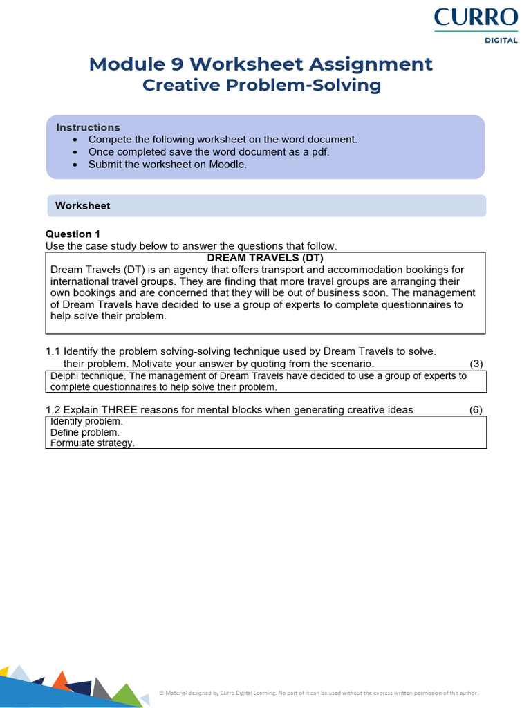 Business Worksheet | PDF