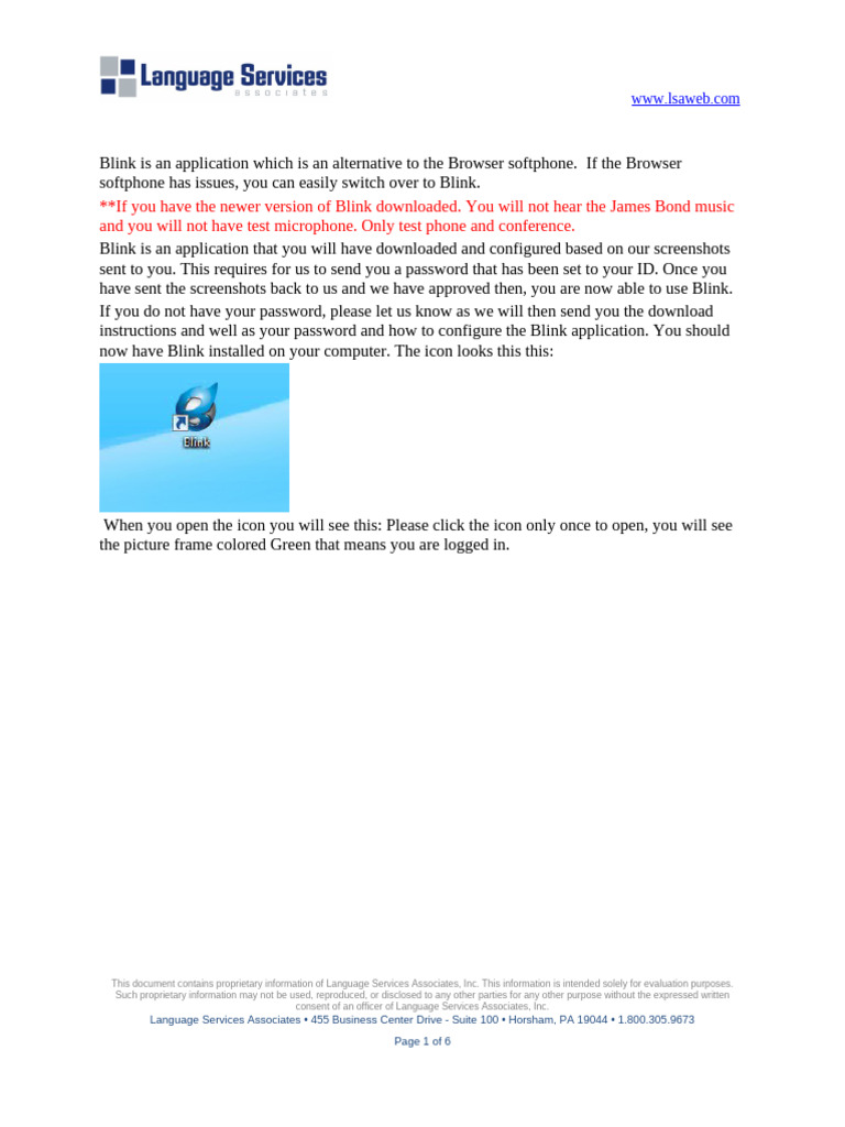 Login The Cloud Thru Blink. Lsa Interpreters | PDF | I Cloud | Software