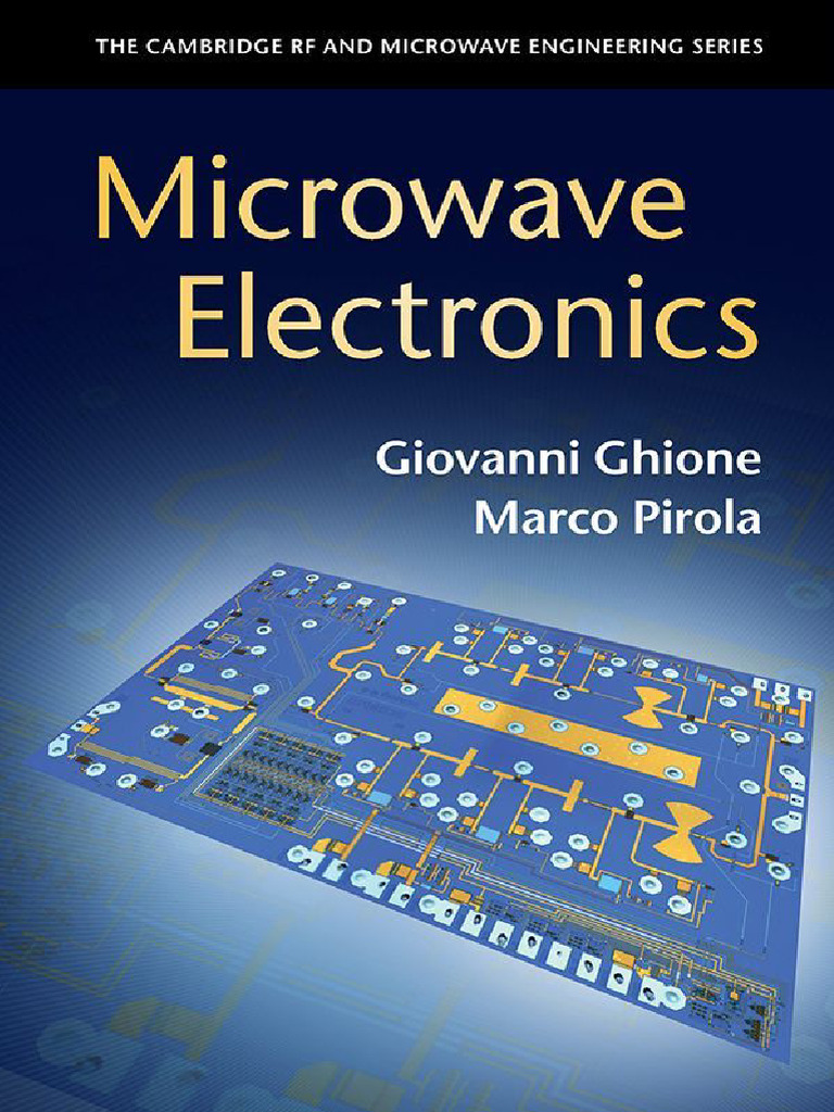Microwave Electronics by Giovanni Ghione, Marco Pirola Z Lib Org | PDF ...