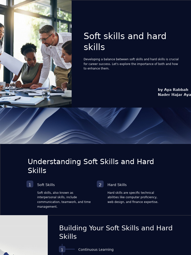Balancing Soft and Hard Skills for Success | PDF