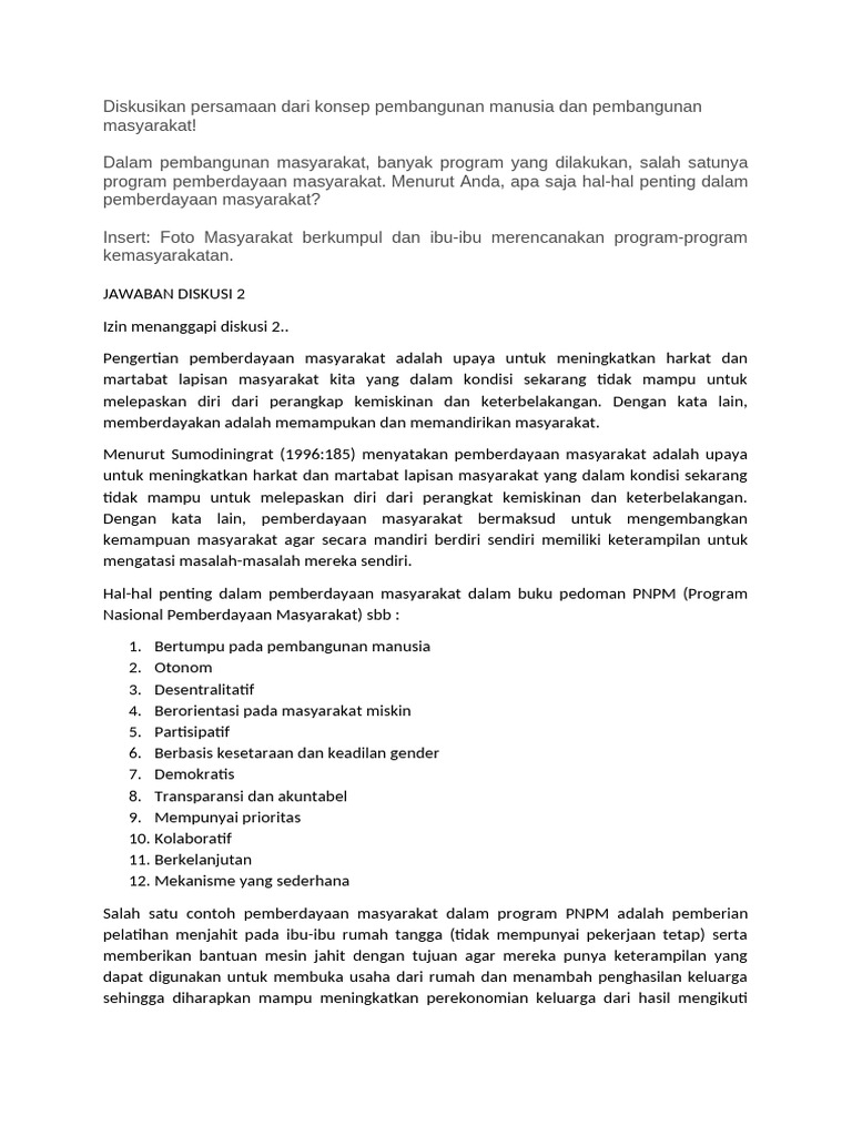 JAWABAN DISKUSI 2 | PDF