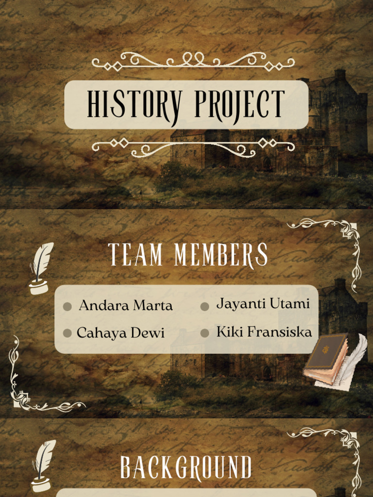 Brown Beige Vintage Style History Project Presentation | PDF