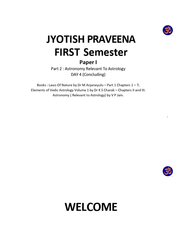 Astronomy for Astrology: Planetary Motion | PDF | Apsis | Sphere