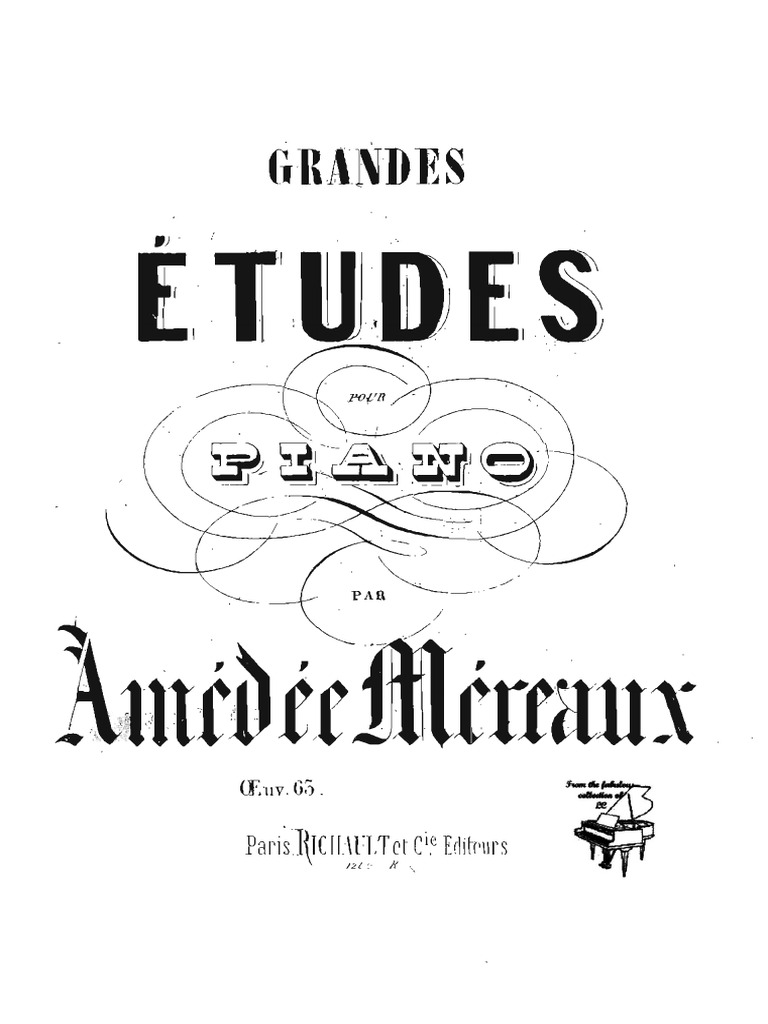 Méreaux Etude Op 63 No 45 | PDF