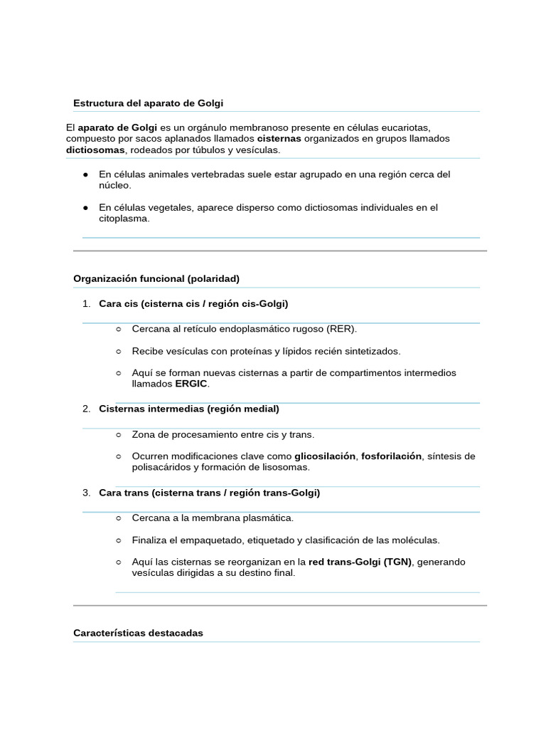 Exposicion Biologia Sobre Aparato de Golgi | PDF | Biología Celular ...