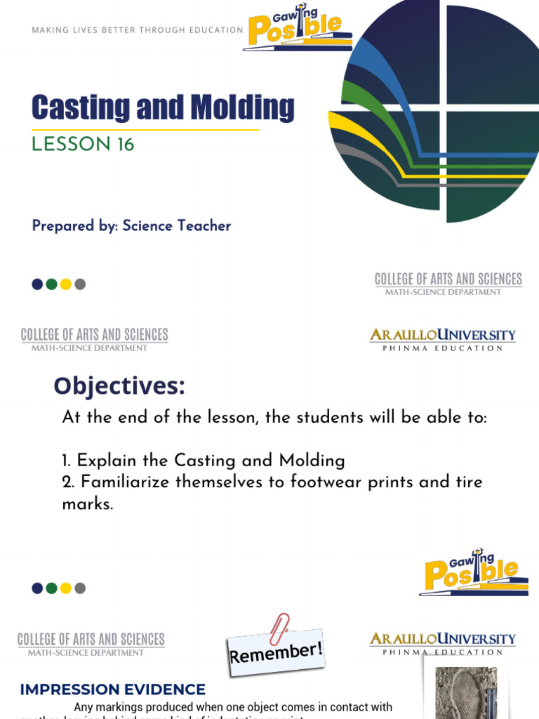 Lesson 16 - Casting and Molding | PDF | Tire | Casting