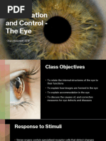 Grade 12 Life Science The Eye | PDF | Eye | Myopia