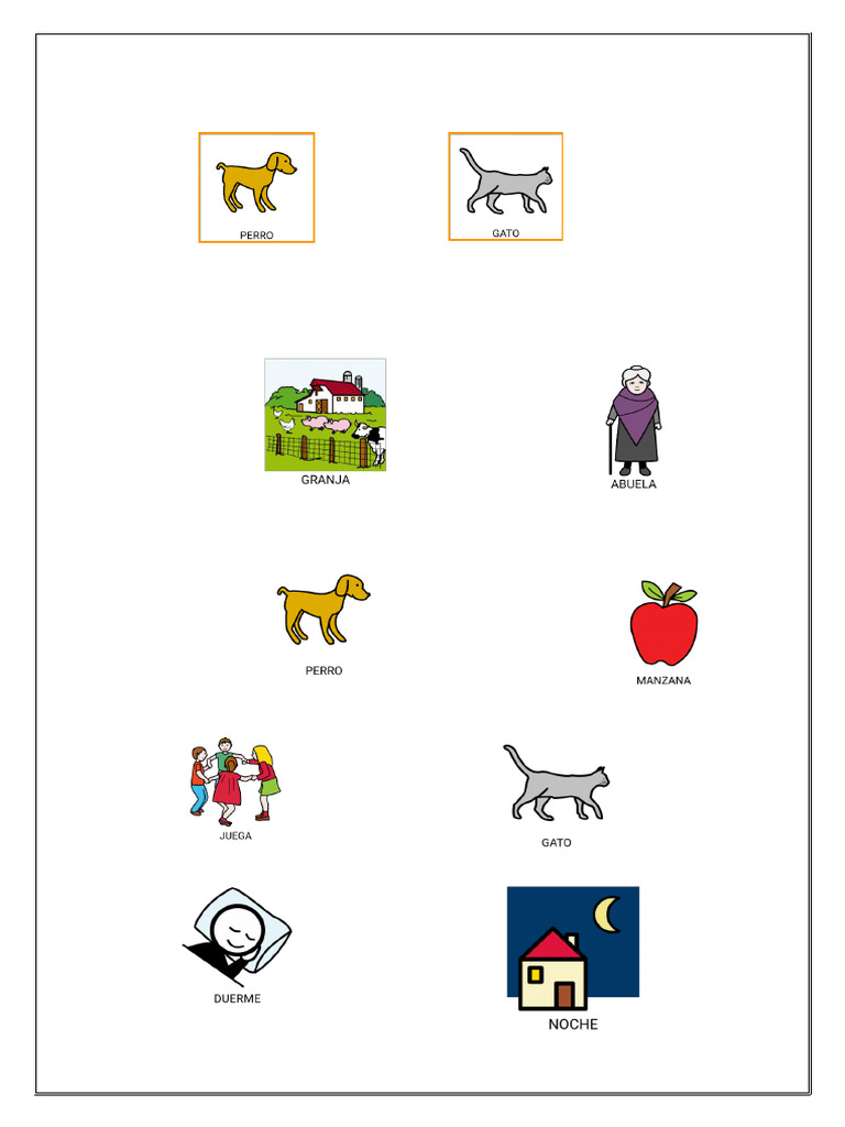 Cuento El Perro y El Gato- Emma Pineda Ramirez | PDF