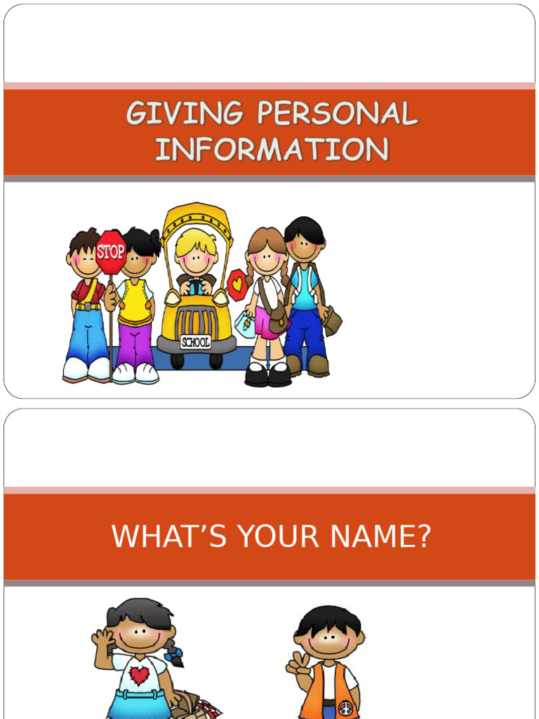 Personal Information | PDF