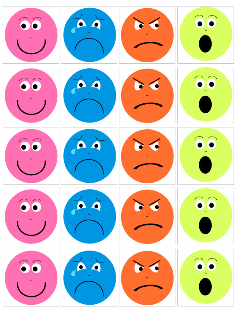 Feelings - Faces | PDF