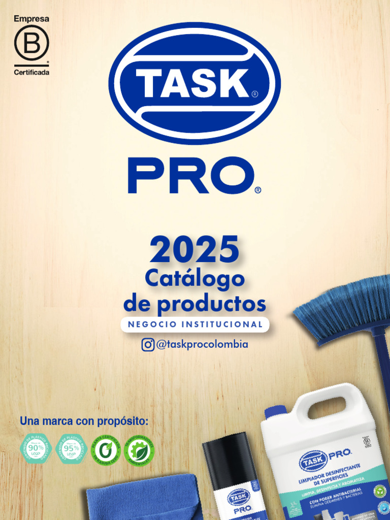 Catálogo Task Pro 2025 Colombia | PDF | Aluminio | Residuos