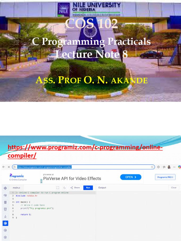 C Programming Practical Exercises | PDF | Quadratic Equation ...