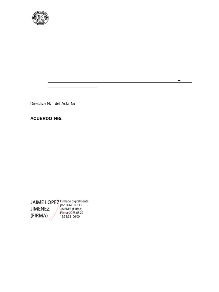 CONAI JD of 034 2025 (INDER RICARDO Exp - José Ml. Esquivel Ramírez PLN ...