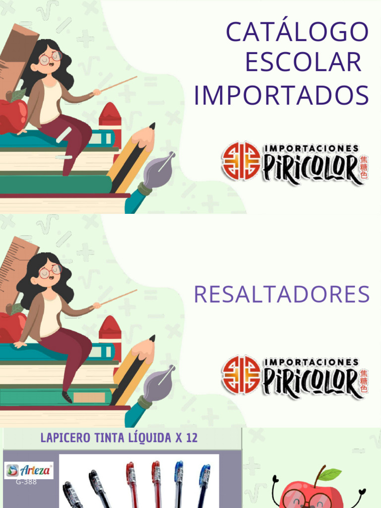 Cata U. Importados - Papeleria 22 Marzo | PDF