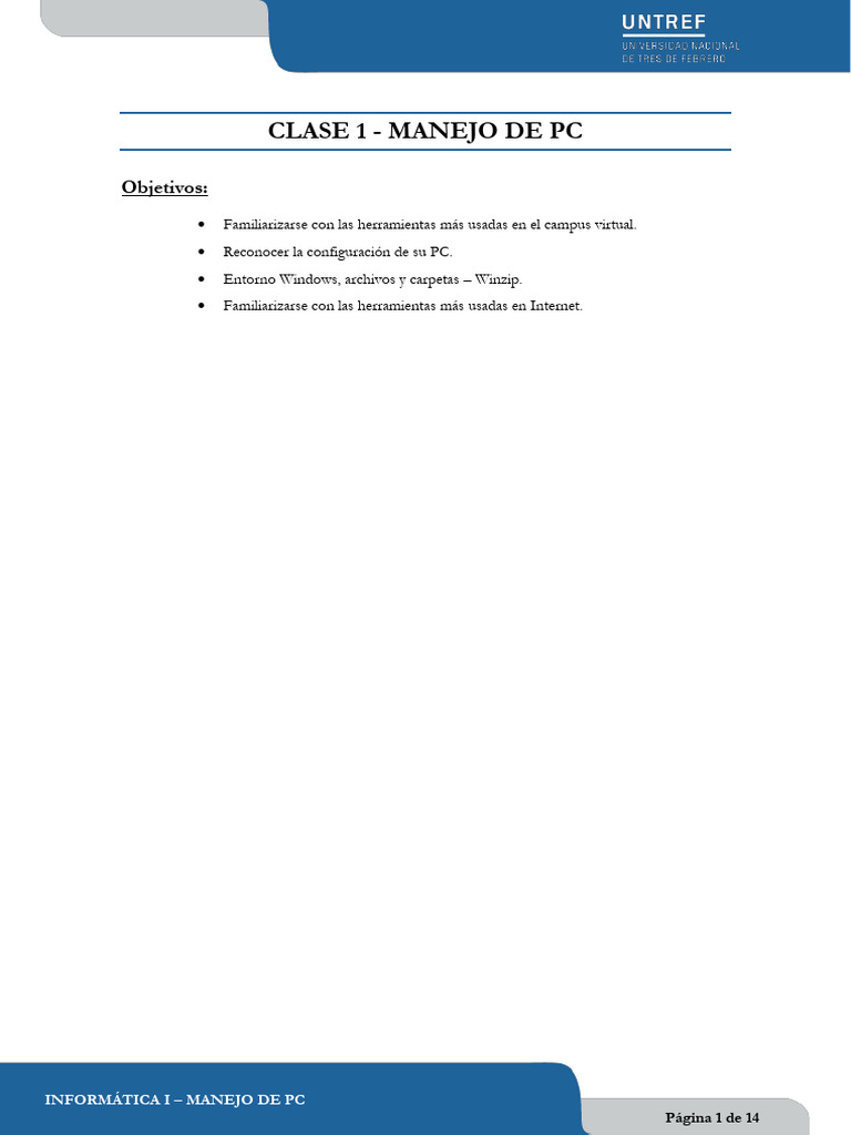 Guía de Manejo de PC y Archivos | PDF | Ventana (informática) | Archivo ...