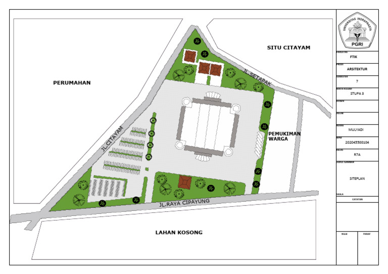 Siteplan Mulyadi | PDF
