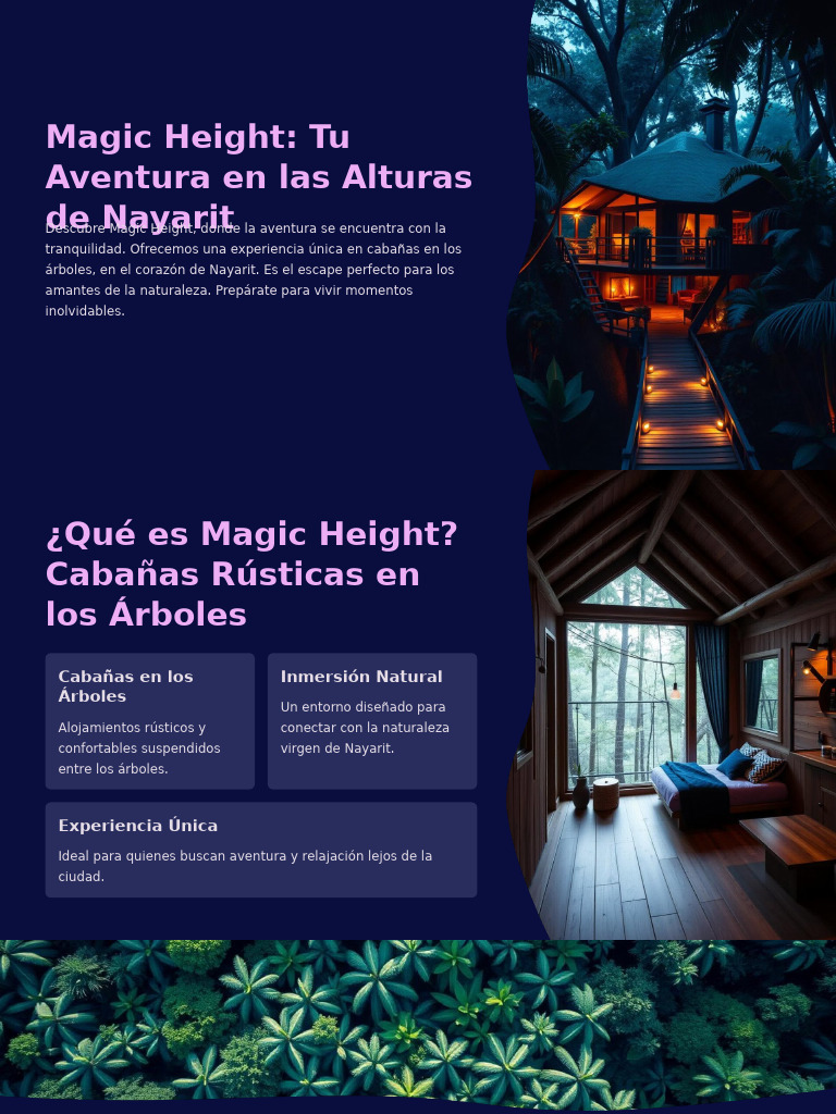 Magic Height Tu Aventura en Las Alturas de Nayarit | PDF