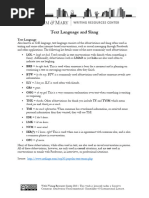 Acronyms and Abbreviations List in English | PDF