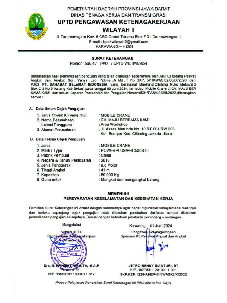 20240609-Cv Maju Bersama Kami | PDF