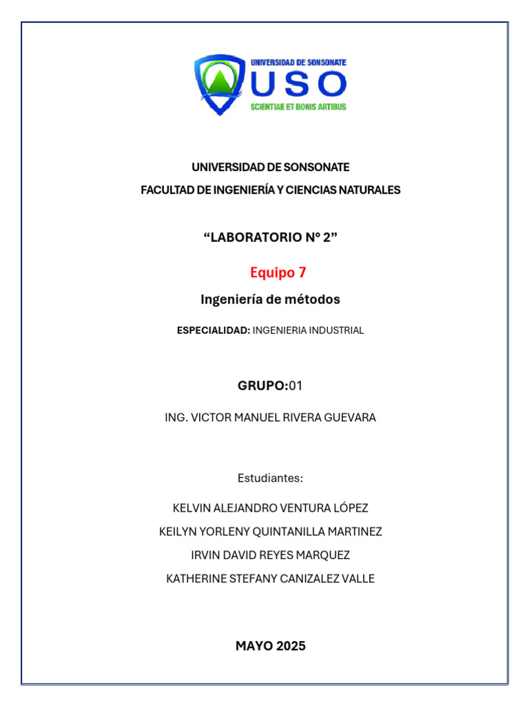 Laboratorio 2 - Equipo 7 | PDF