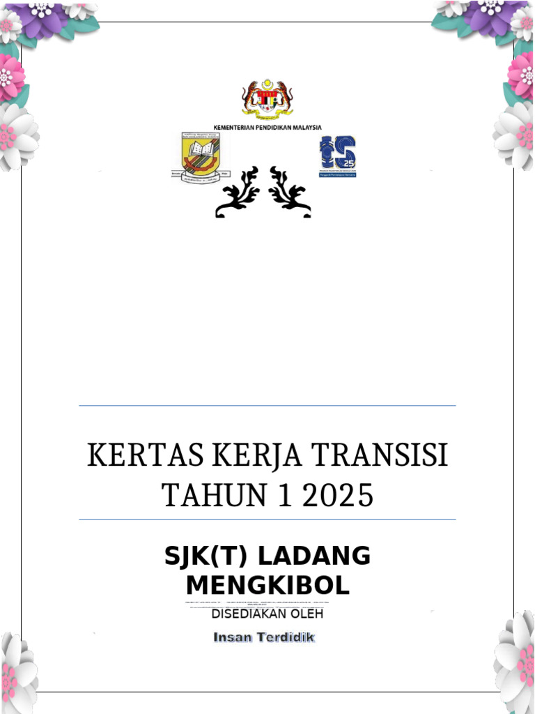 Kertas Kerja & Program Transisi 2025 | PDF