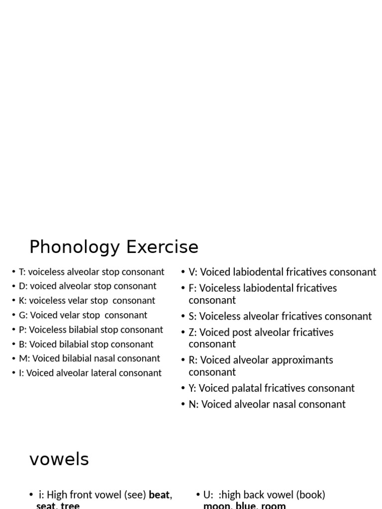 Phonology | PDF