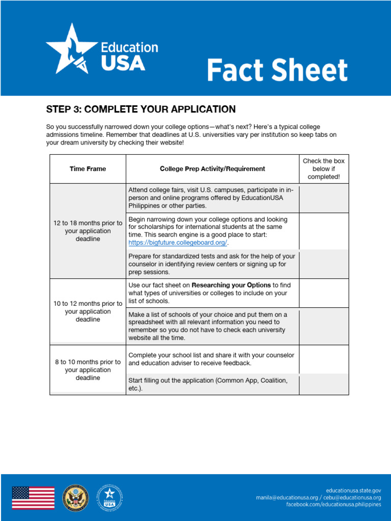 Step 3 Complete Your Application | PDF