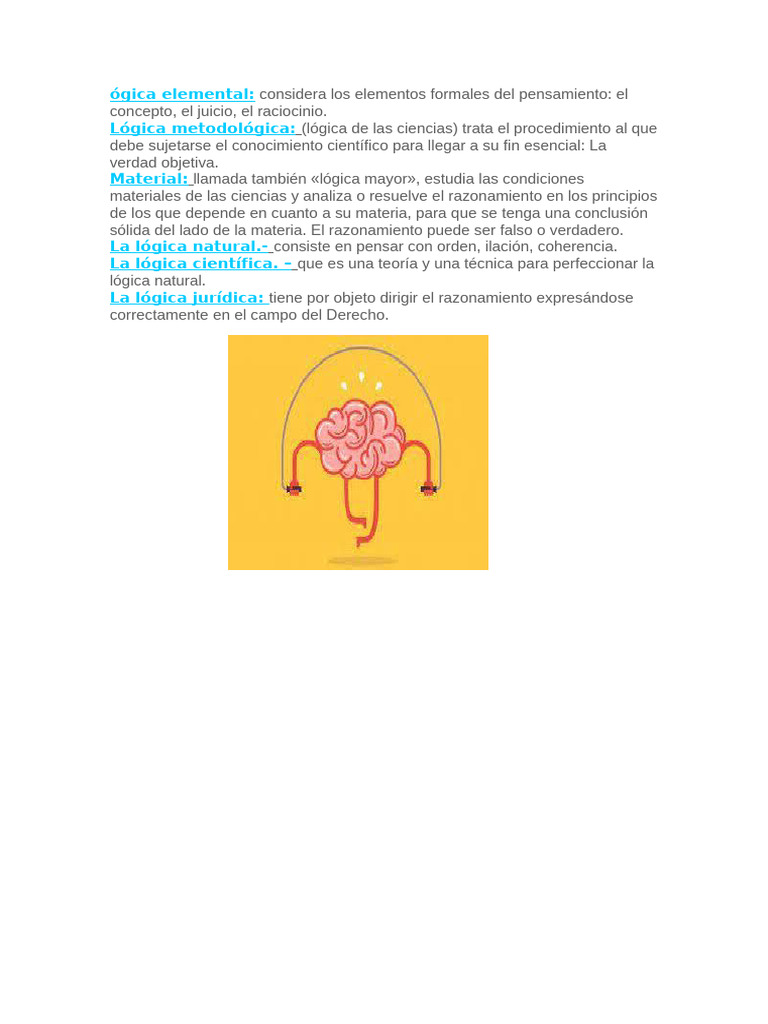 Ógica Elemental: Lógica Metodológica | PDF