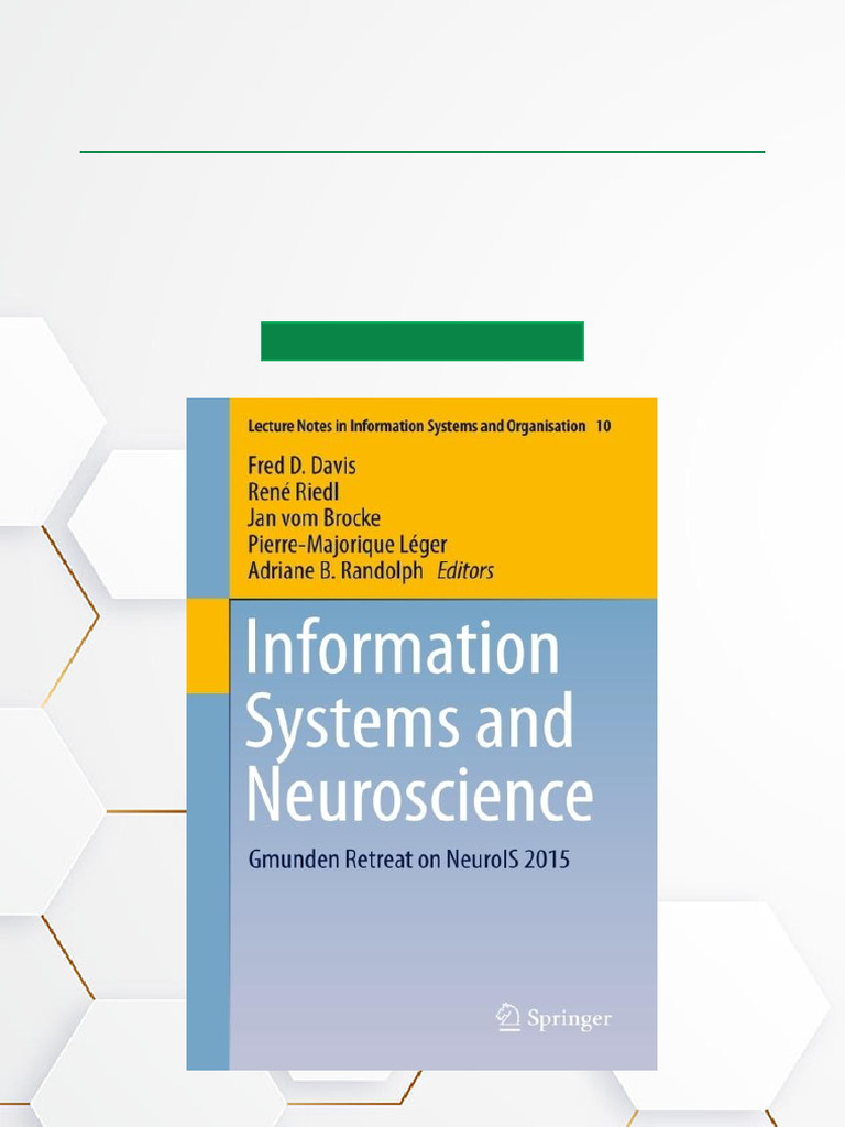 Information Systems and Neuroscience Gmunden Retreat On NeuroIS 2015 ...