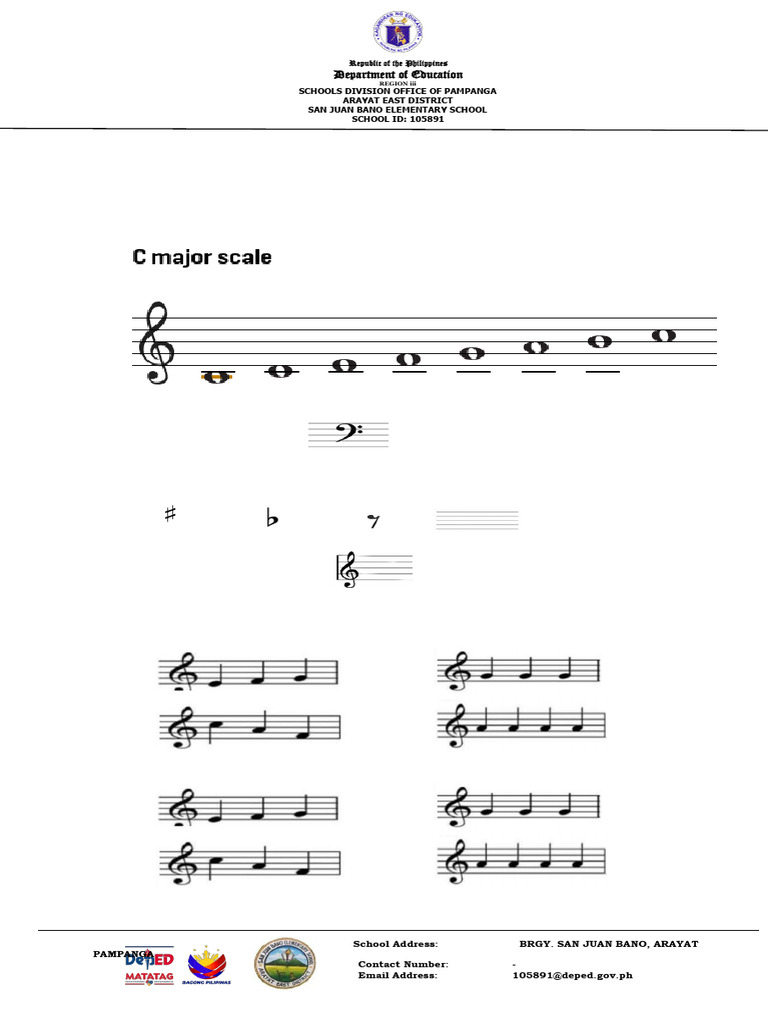 Mapeh Periodical Test With Footer | PDF