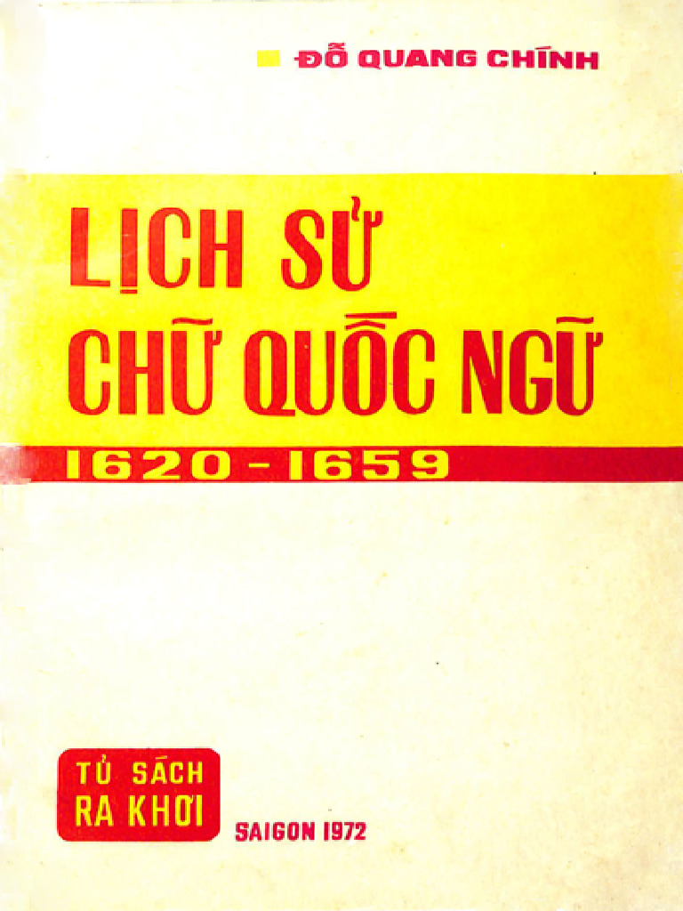 (Lichsu)-Lich Su Chu Quoc Ngu ( LM Do Quang Chinh)-Dantocking.com | PDF