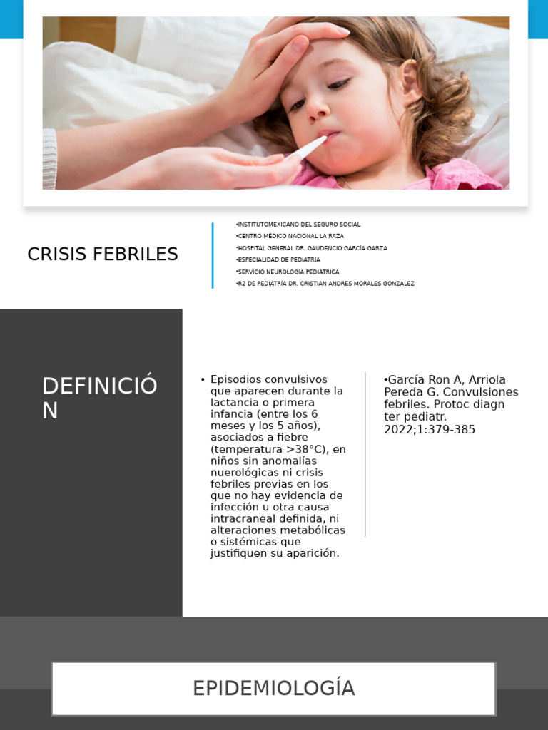 Crisis Febriles | PDF | Ciencias de la Salud | Desórdenes neurológicos