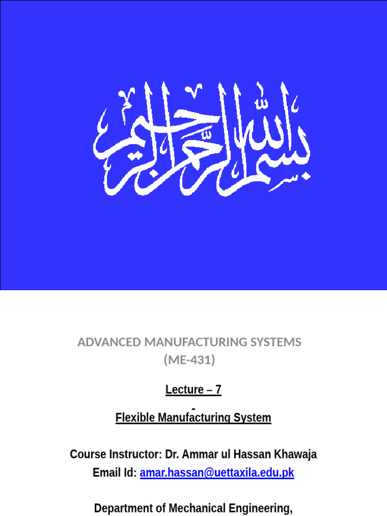 Lect 7. FMS | PDF