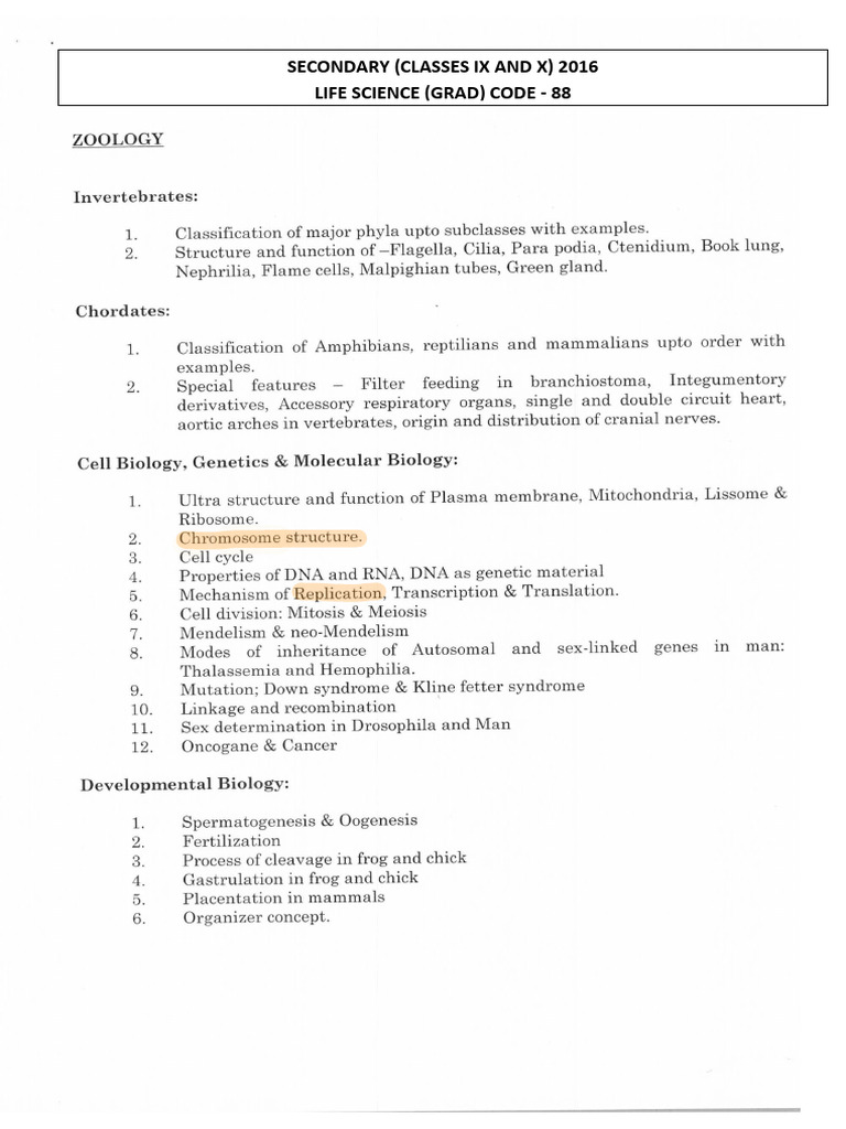 Life Science (Grad) | PDF