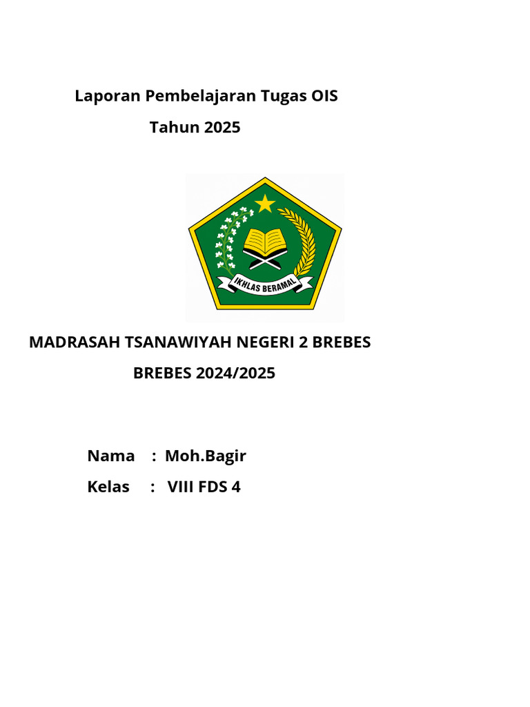 Laporan Pembelajaran Tugas OIS - 20250525 - 124352 - 0000 | PDF
