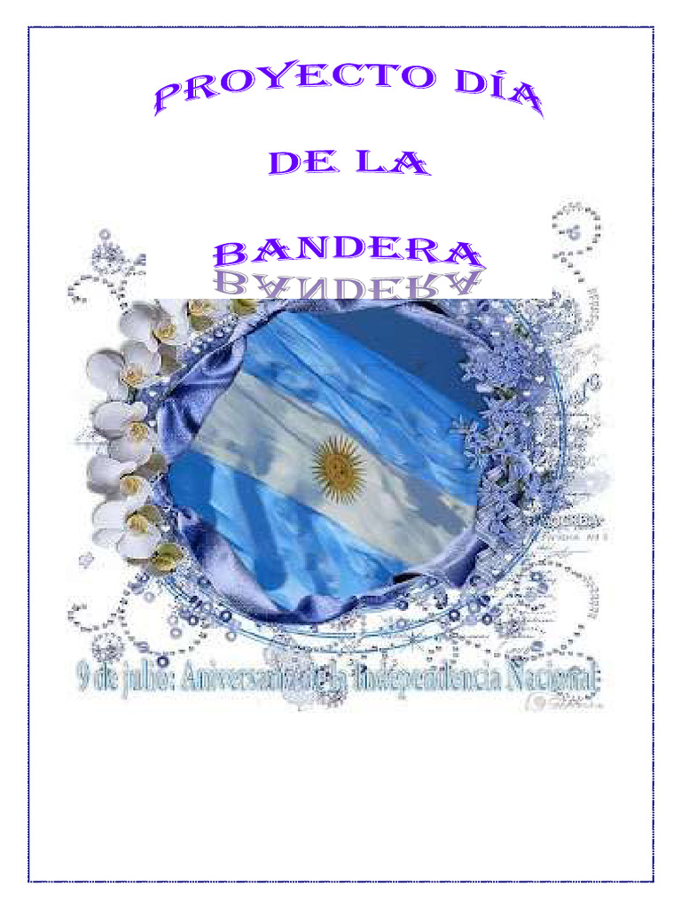 Proyecto Dia de La Bandera | PDF | Bandera