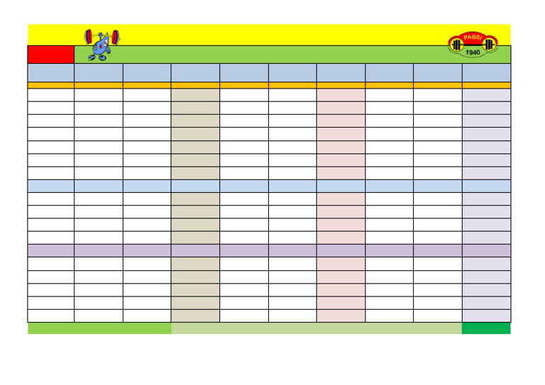 Prosentase Beban 15 SD 100kg | PDF