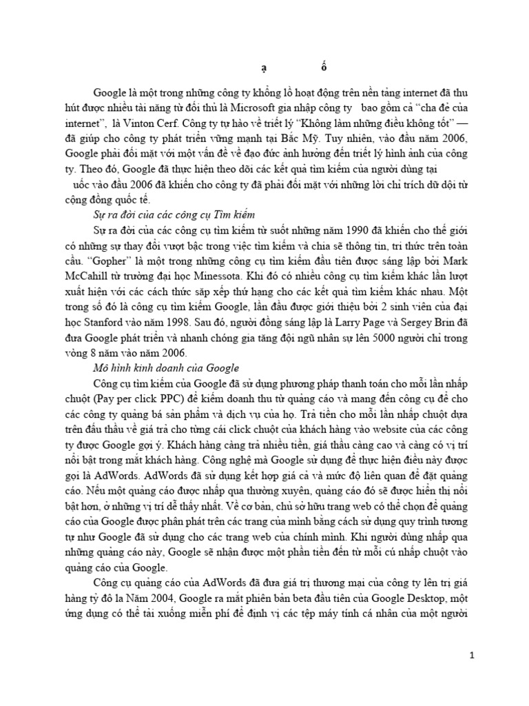 TH1 - Google o Trung Quoc | PDF